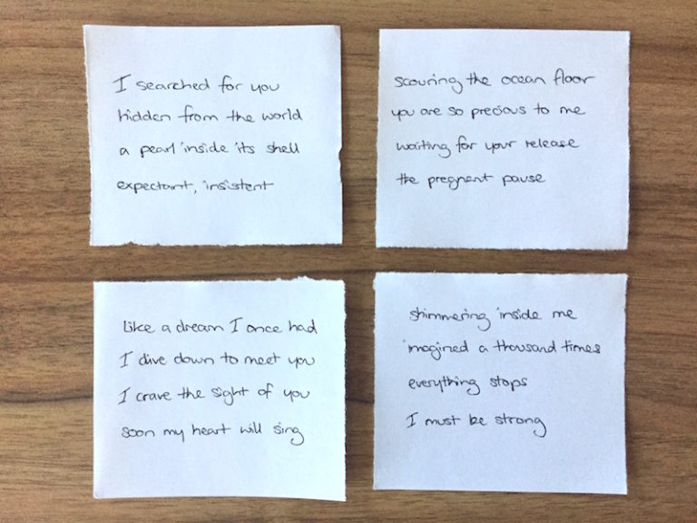 How to make a four-piece poetry puzzle - Write to Relax